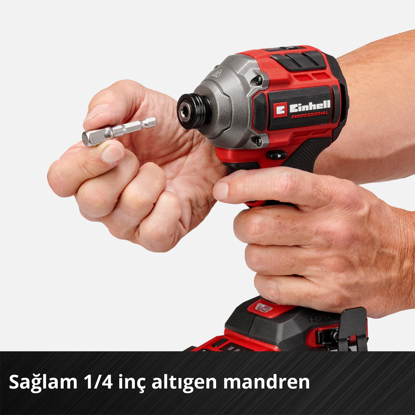 Einhell Profesyonel TP-CI 18/250-C Li BL-Solo Darbeli Vidalama (Akü ve ...